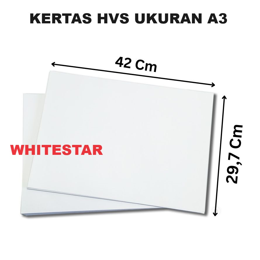 (50 Sheets) hvs Paper Size A3 70, 80, 100 gsm/gr | Shopee Philippines