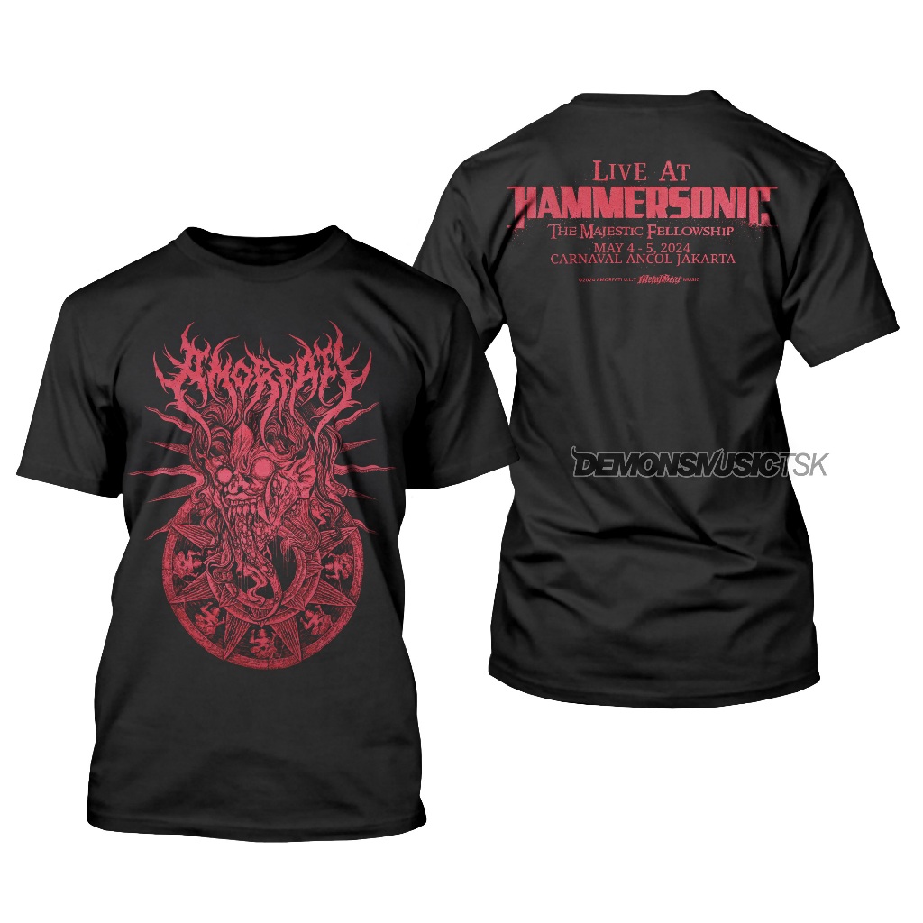 AMORFATI - HAMMERSONIC MMXXIV TSHIRT | Shopee Philippines