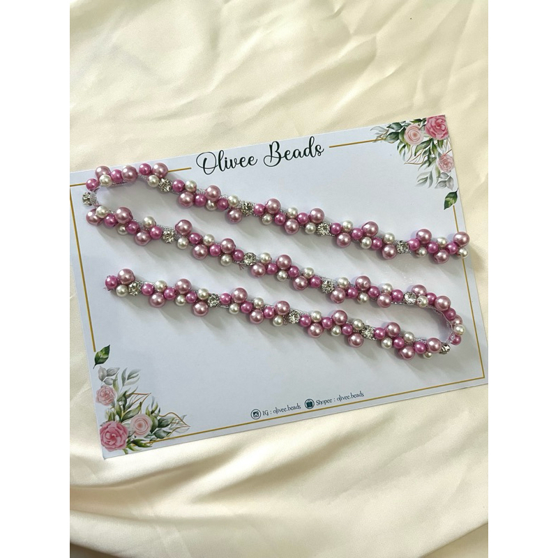Crumble Beads Sequins Olivee Beads. Price PER 1 CM. Min. order 30cm ...