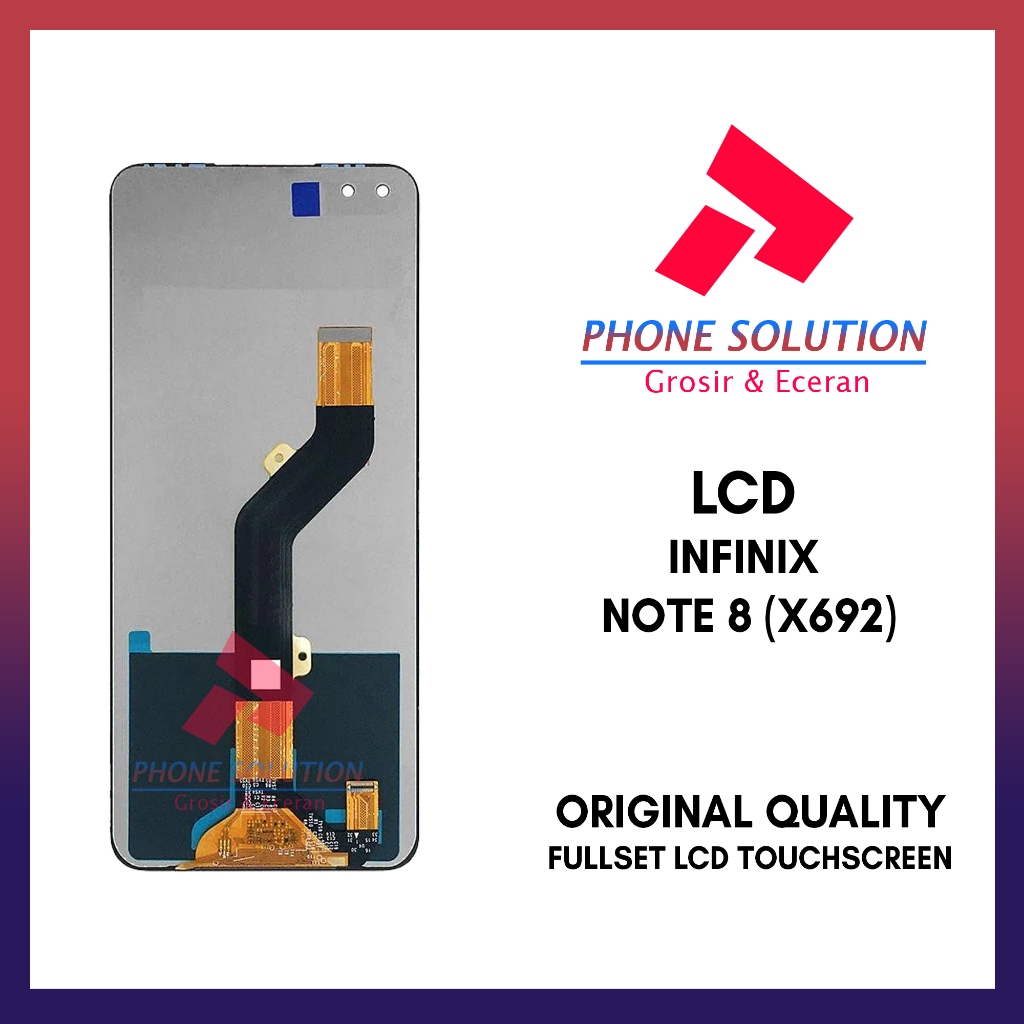 Lcd Infinix Note 8 (X692) Original Fullset Touchscreen - 1 Month ...