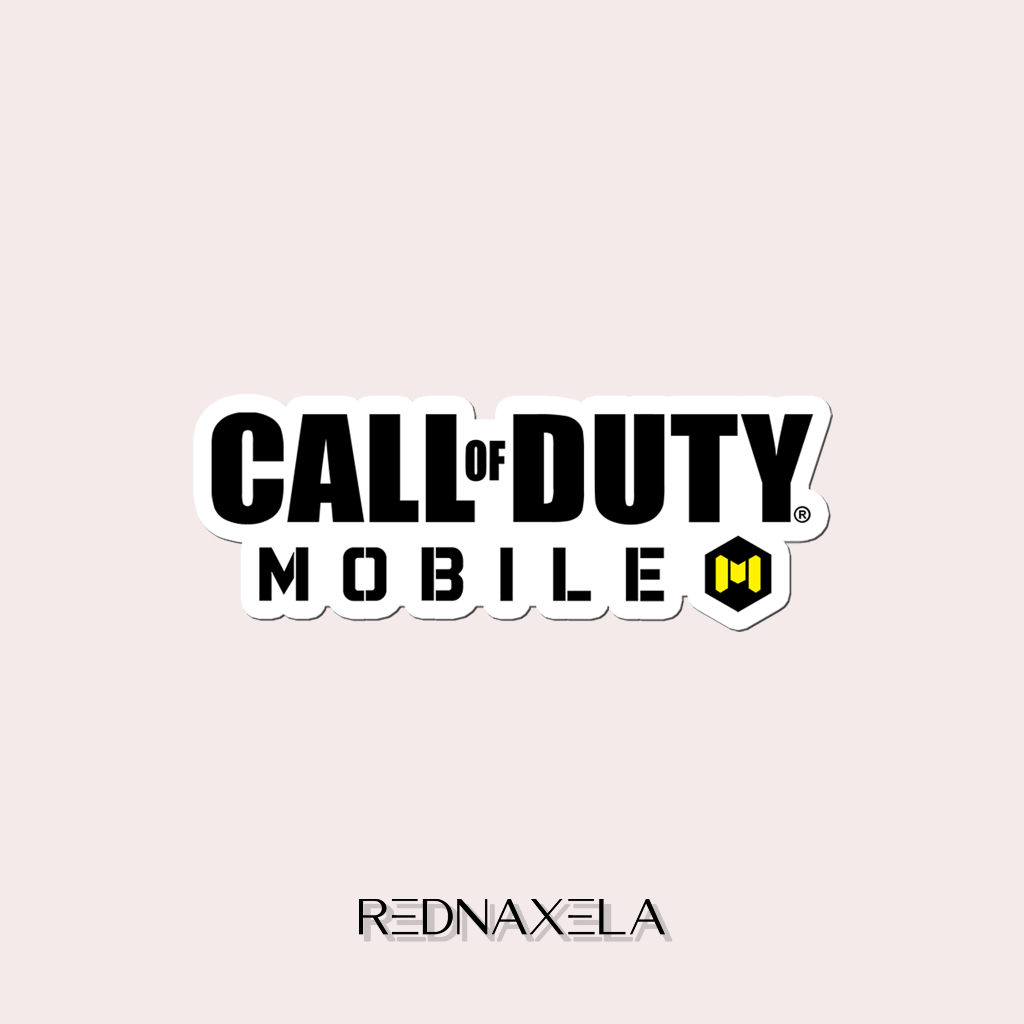 Stiker Vinyl Call Of Duty Mobile CODM Stiker Koper Outdoor Waterproof ...