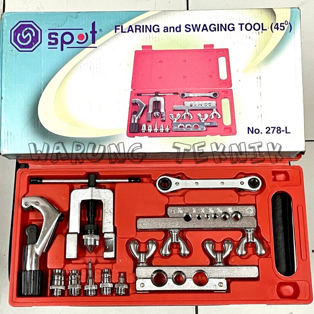 SPOT FLARING AND SWAGING TOOL 278-L - AC PIPE CONNECTOR DAMAGE TOOL ...