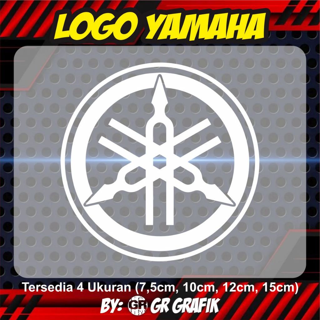 MINIMAL Yamaha LOGO Sticker Without Minimum Purchase | Shopee Philippines