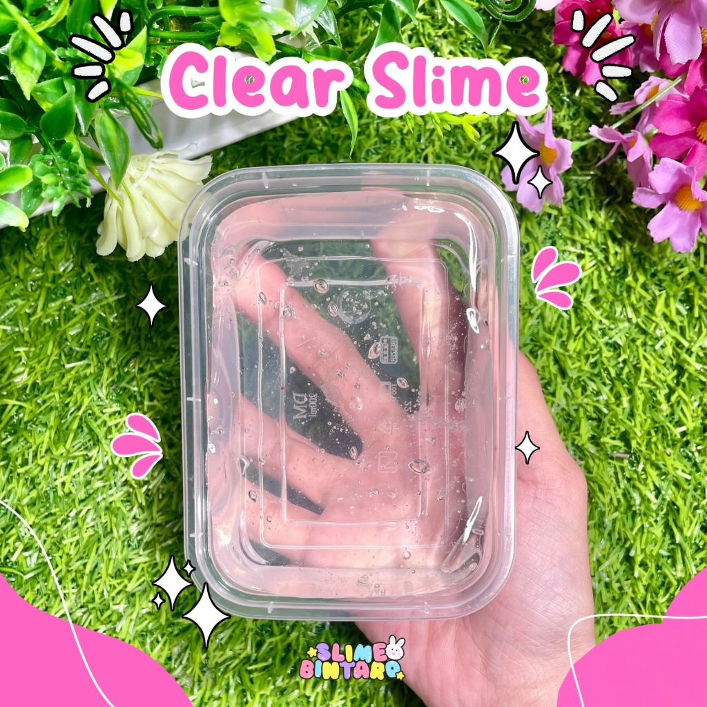 Clear SLIME || Clear SLIME BY SLIME BINTARO || | Shopee Philippines