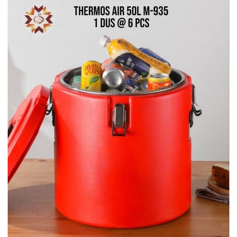 THERMOS AIR 50 Liter M-935 • Jumbo 50 Liter Cooler Box • 50 LITER ...