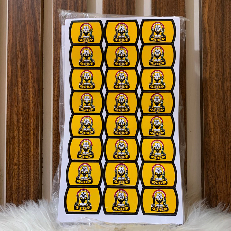 School Buckle Head Sticker/School Belt LOGO (PER Sheet/PER 2 Dozen ...