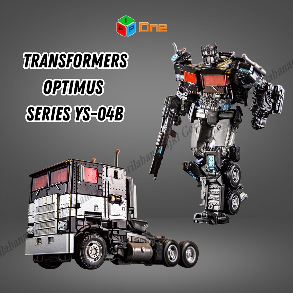 Optimus prime black deformation Robot Toy ys-04b | Shopee Philippines