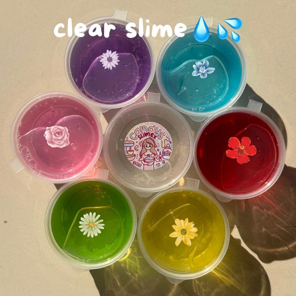 Clear SLIME CLEAR TRANSPARENT SLIME!! Slime MEDAN INSTANT SLIME ...