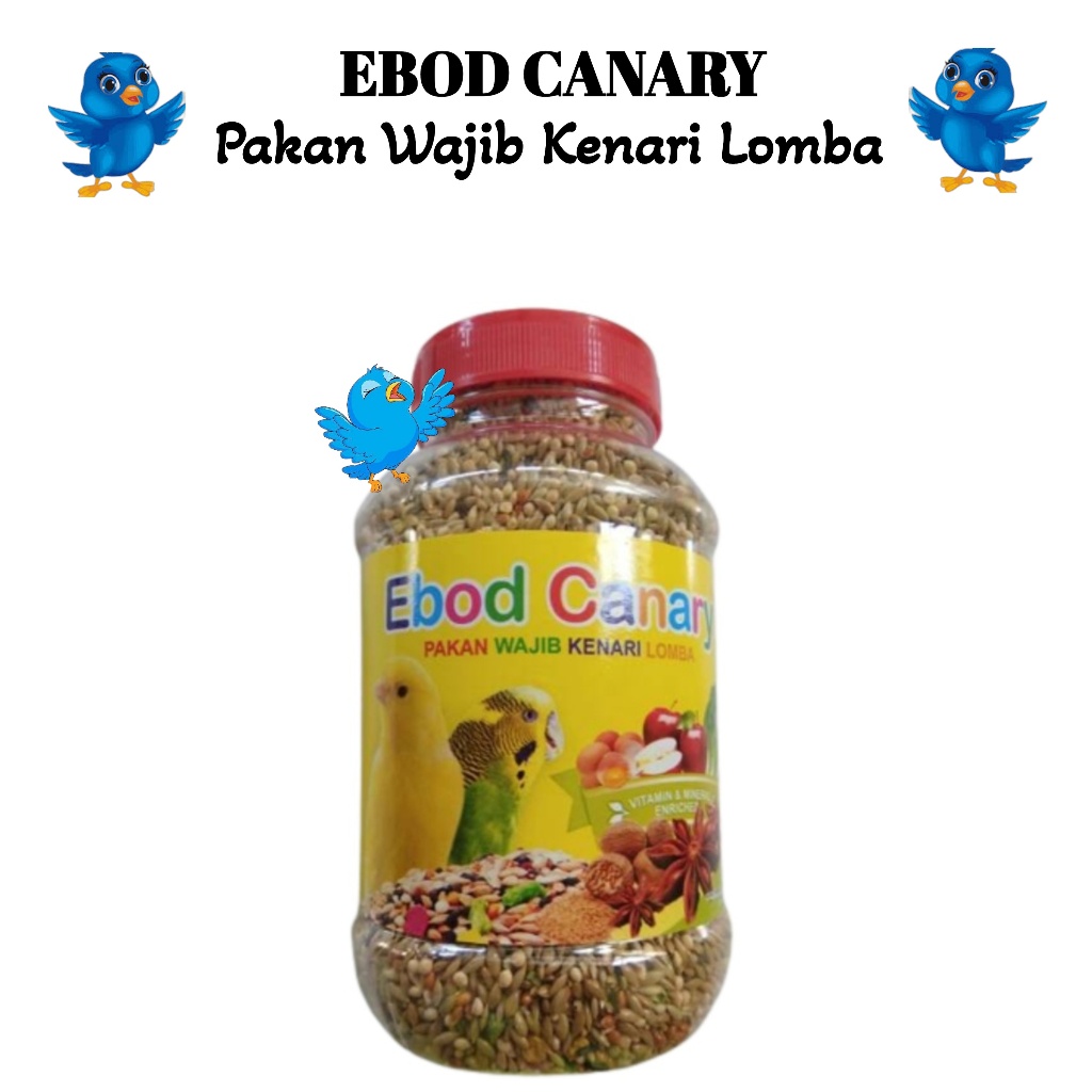 Canary Ebod Canary Canary Food Feed Bottle 370gr Love Bird Parakeet ...