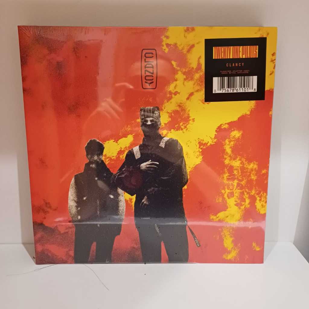 Vinyl LP Twenty One Pilots - Clancy (Colored Clear w/ Red Splatter ...