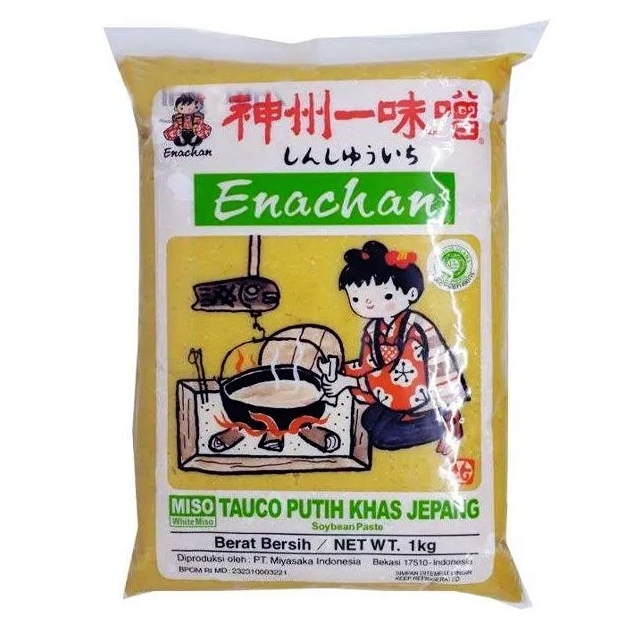 PUTIH Shinshuichi Enachan Shiro Miso/Japanese White Tauco Paste 1kg ...