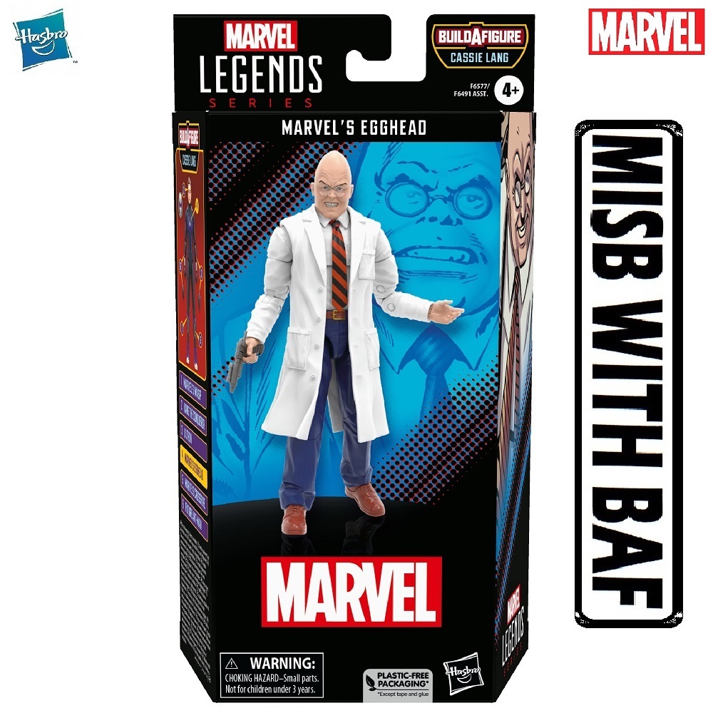 Marvel Legends Series MARVEL Comics Wave Marvel's Egghead BAF Cassie ...