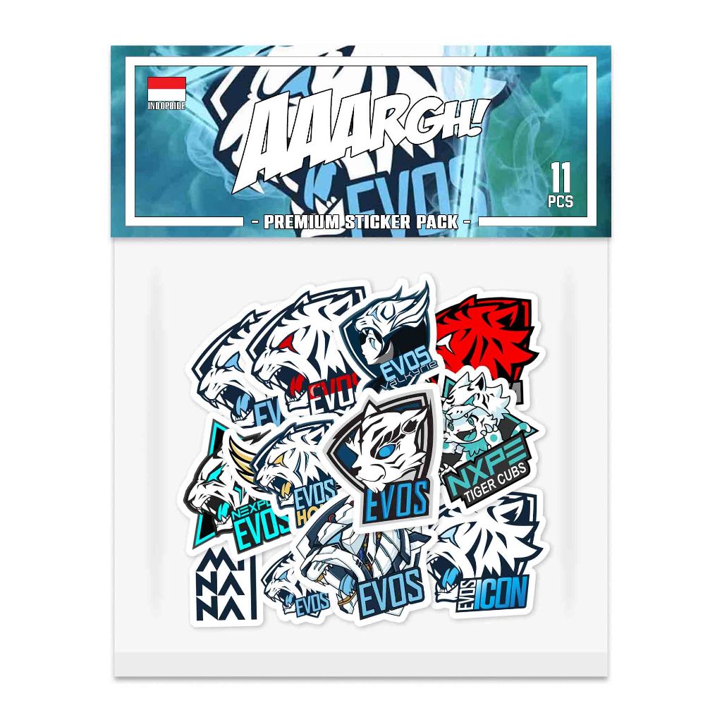 Evos ESPORTS Sticker Pack vol stickers. 4 (The Division) | Shopee ...