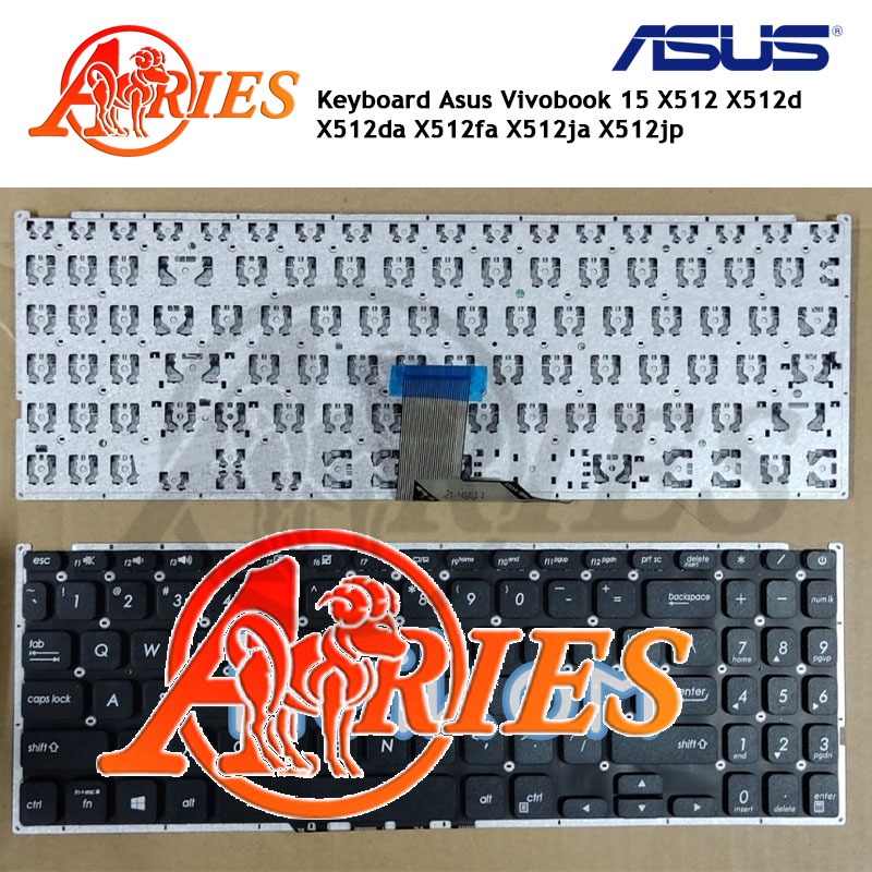 Asus Vivobook 15 X512 X512d X512da X512fa X512ja X512jp Laptop Keyboard ...
