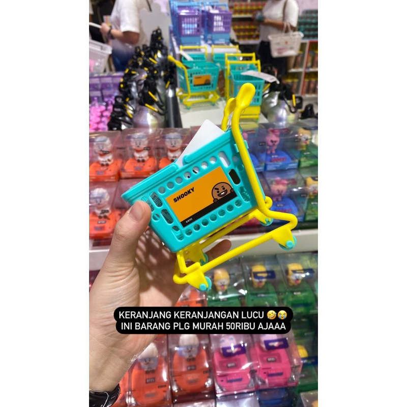 Bt21 x MINISO - Push/CART Display CART | Shopee Philippines