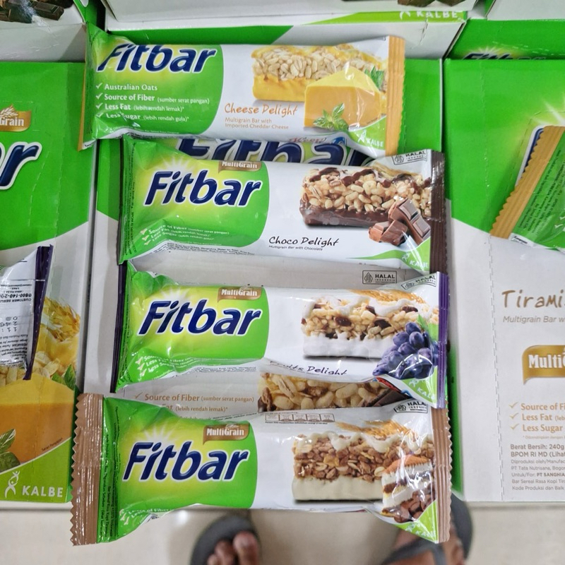 Fitbar multigrain 20gram Assorted Flavors | Shopee Philippines