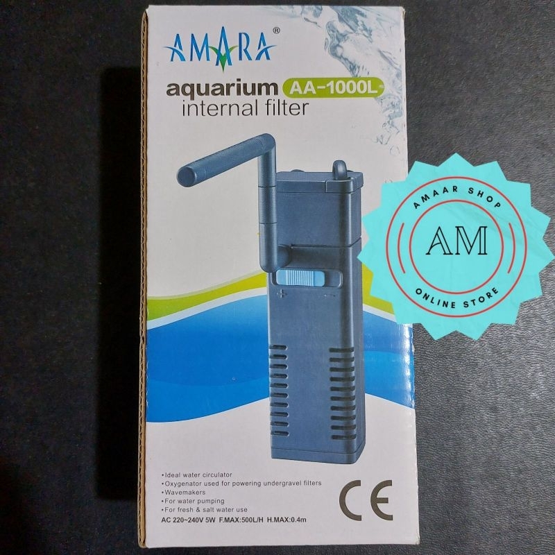 MESIN AMARA AA-1000L / INTERNAL AQUARIUM PUMP AA-1000L / AQUARIUM ...