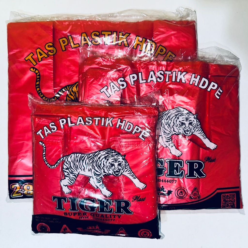 MERAH Tiger Red HD Plastic Bags 17 and 24 Per Pack | Shopee Philippines