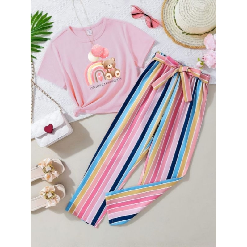 Girls Clothes 1 To 10 Years Old/Girls Suits/Kids one set | Shopee ...