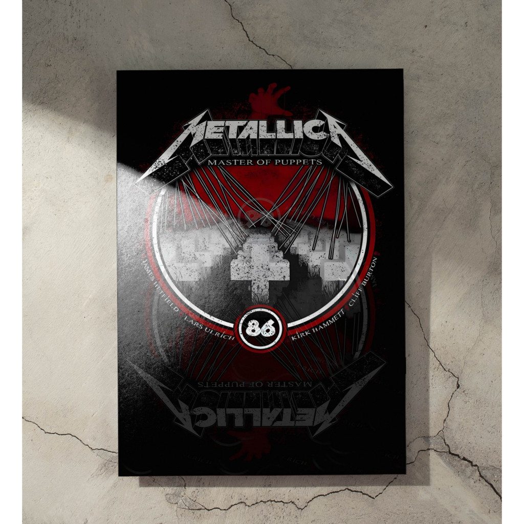 Metallica Master of Puppet Poster high resolution - Metallica Master of ...