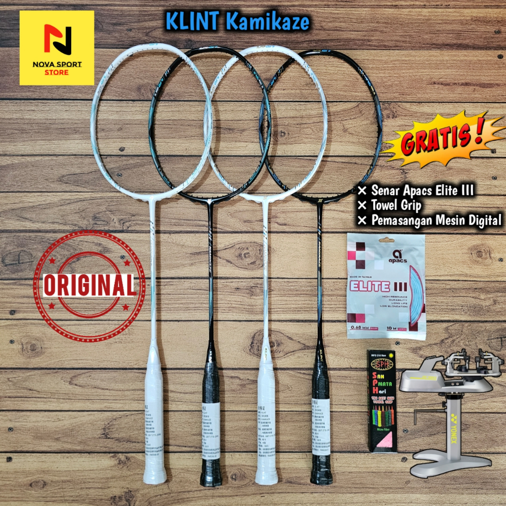 Kamikaze Klint Badminton Racket | Shopee Philippines