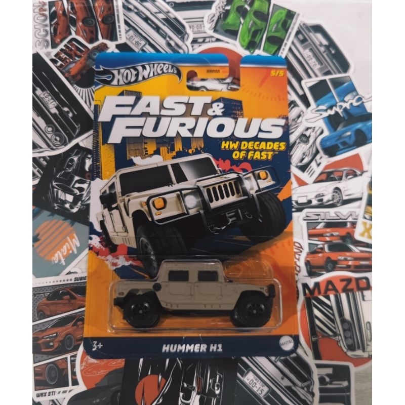 Hotwheels Hummer H1 Fast and Furious fnf Decades Of Fast | Shopee ...