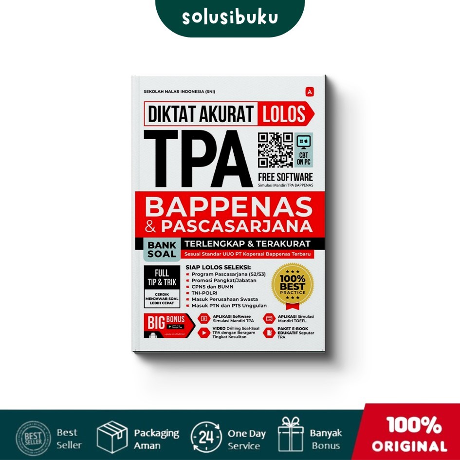 Accurate Diktat Book Passes TPA Bappenas & Postgraduate (Andaliman ...
