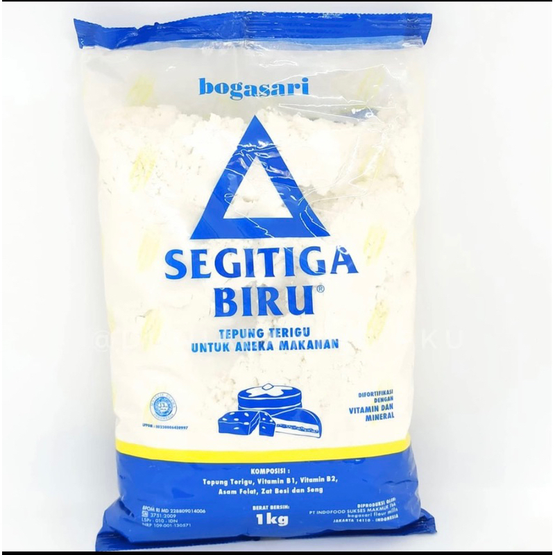 Blue Triangle Flour 1kg Bogasari | Shopee Philippines