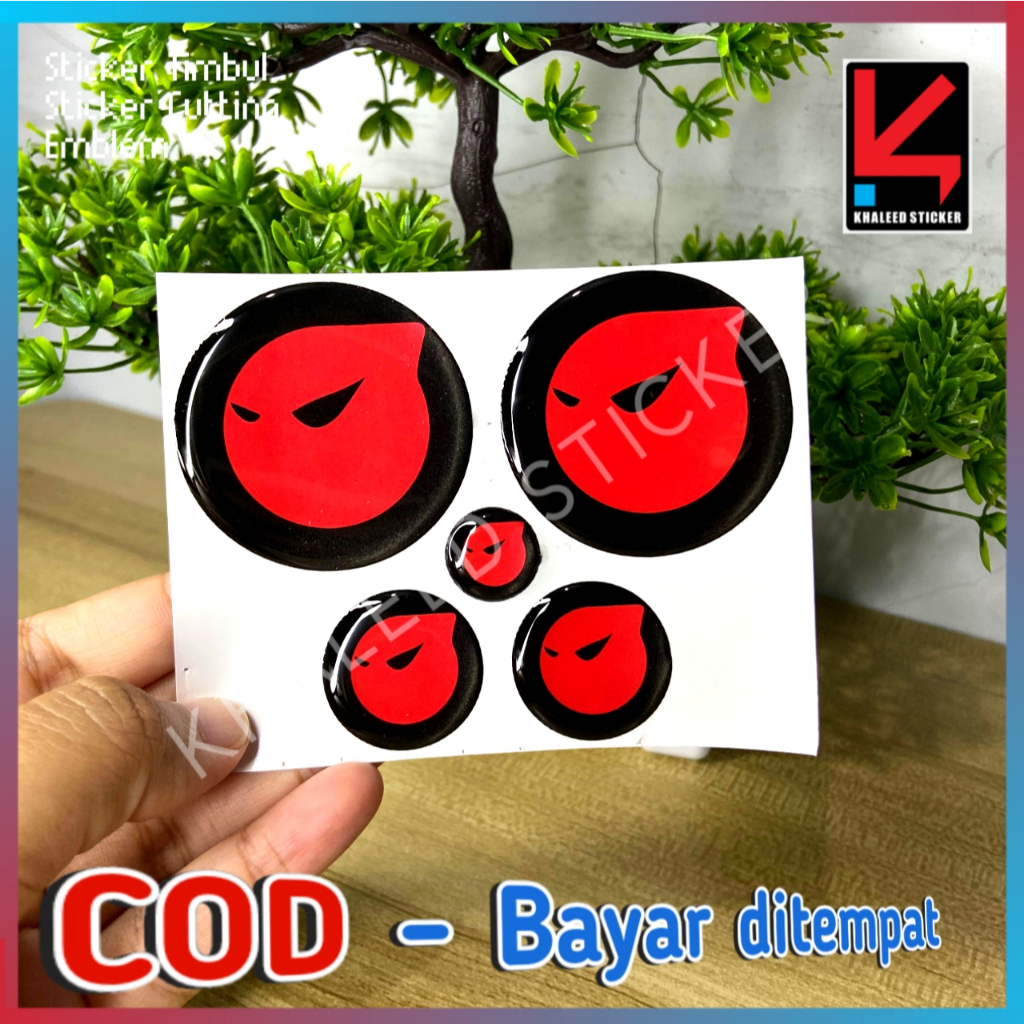 Sticker emblem Marus Factory Head Sticker Embossed Sticker Motorcycle ...