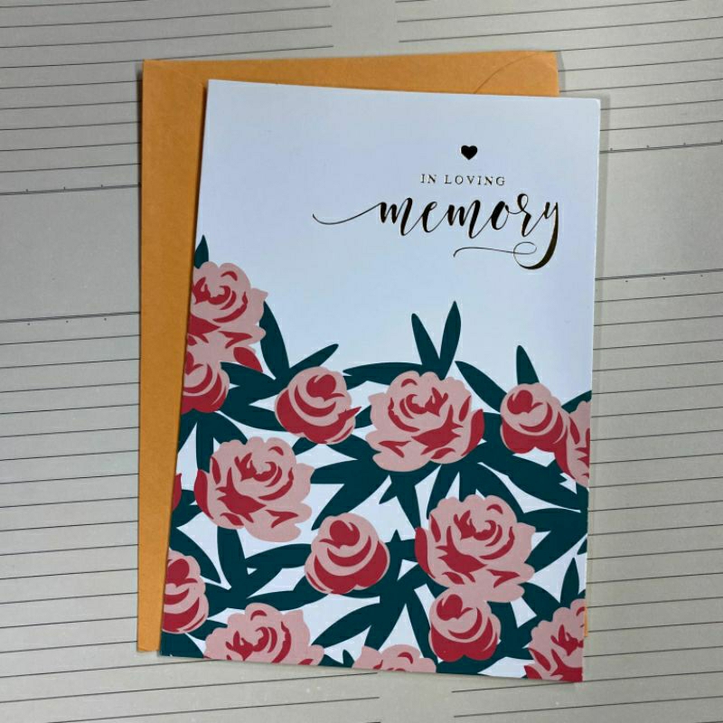 Condolence Greeting Card / Rest In Peace Card / Sympathy Card ...
