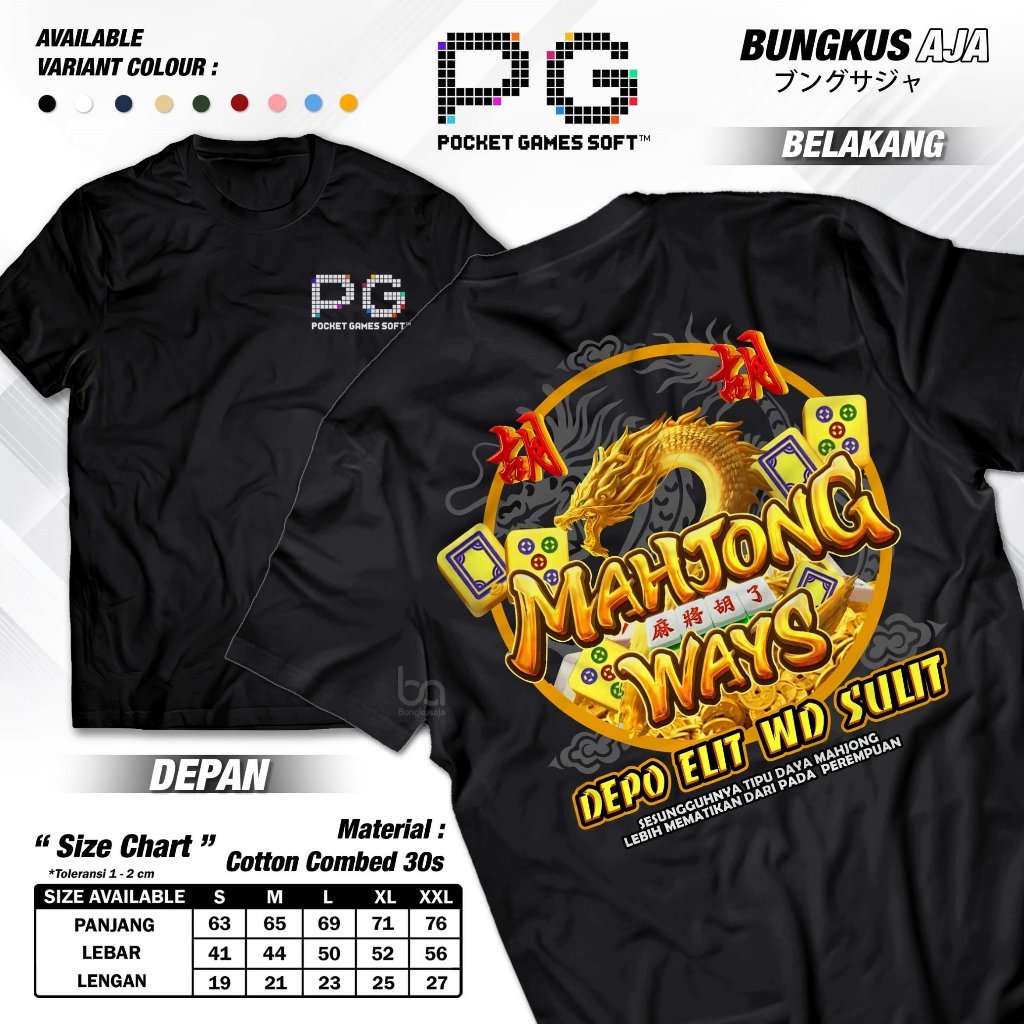 Mahjong Ways 2 Dragon PG Soft Depo Elite WD Difficult T-shirt - Maxwin ...