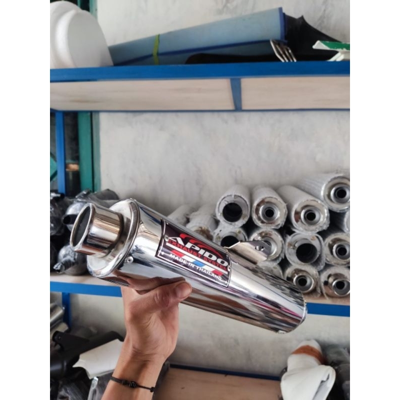 (Gen 1) Apido pipe 51mm for Raider 150 carb Raider 150 Fi Canister only ...