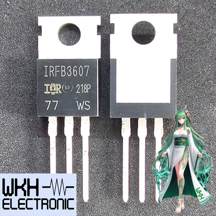IRFB3607PBF TO220 IRFB3607 MOSFET 75V 80A N-CH B3607 | Shopee Philippines