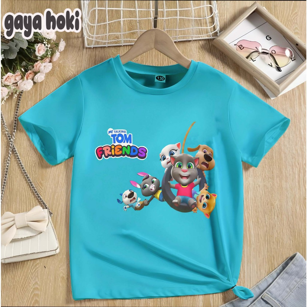 Children's T-shirt with My Talking Tom And Friends Image, Unisex ...