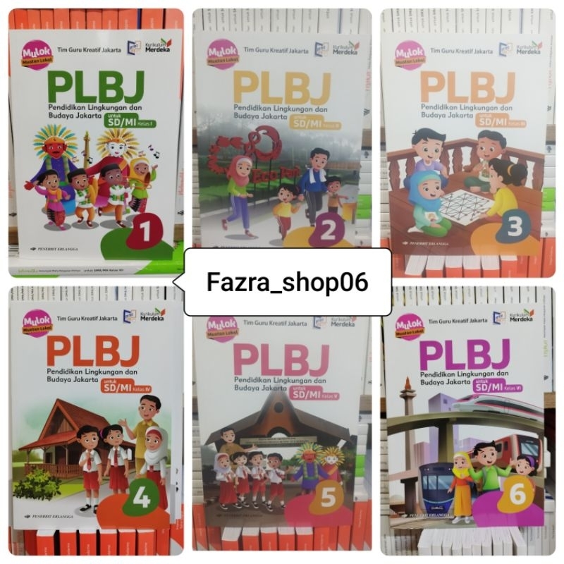 LOKAL New & ORI PLBJ book sd mi class 1 2 3 4 5 6 Mulok Local Content ...