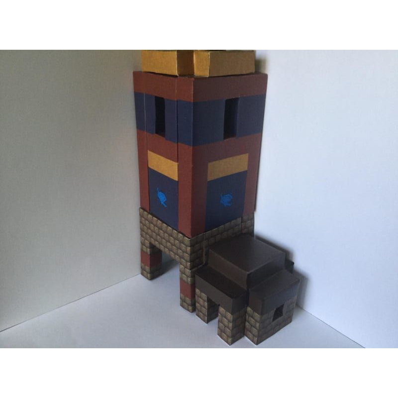 Minecraft Trail Ruins papercraft pattern sheet (2PP-A16) | Shopee ...