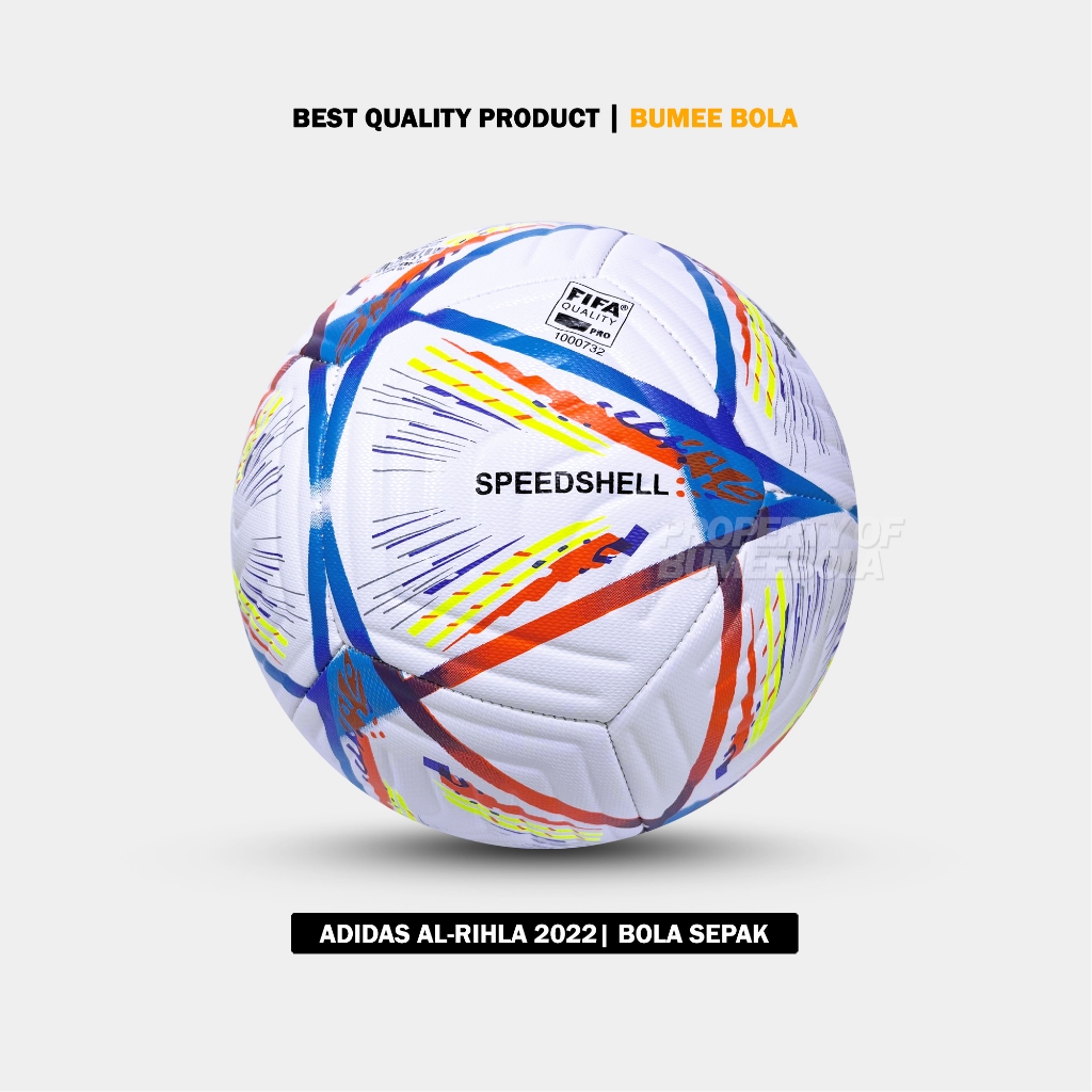 Adidas Soccer Ball AL - RIHLA WORLD CUP QATAR 2022 | Size 5 | Original ...