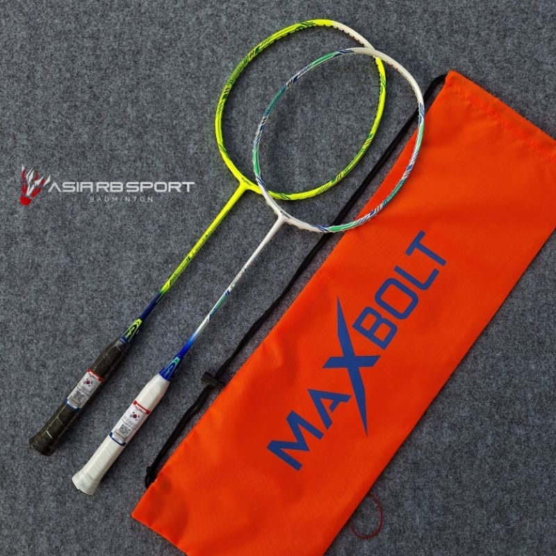 Badminton Racket Maxbolt Navigator 35Lbs Original Fullset | Shopee ...