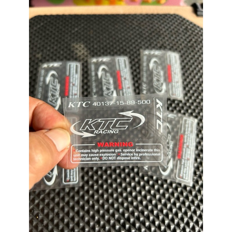 The Latest KTC RACING SHOCK Tube Stickers | Shopee Philippines