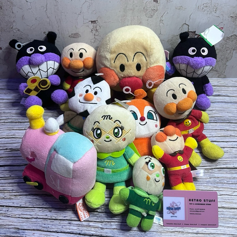 Keychain & Plush Anpanman Mix Character | Shopee Philippines