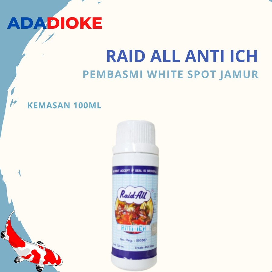 Raid all Anti Ich fish medicine white spot fungus white spots fish ...
