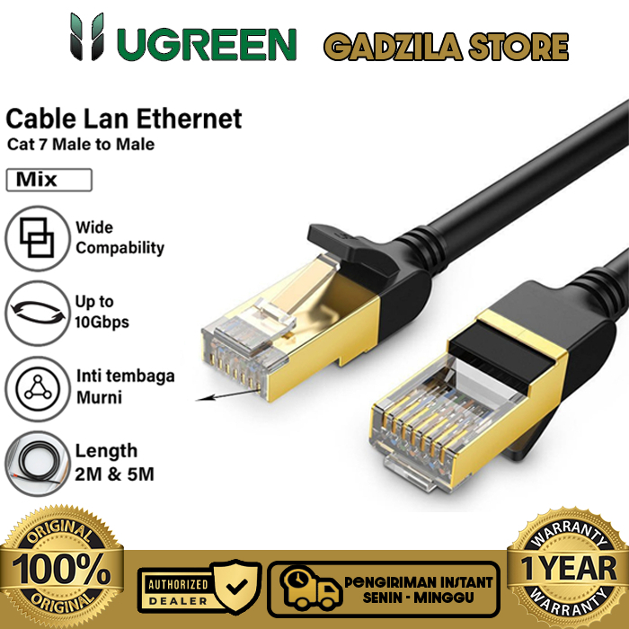Ugreen Ethernet LAN Cable 10Gbps Internet Modem RJ45 Cat.7 Cat.8 ...