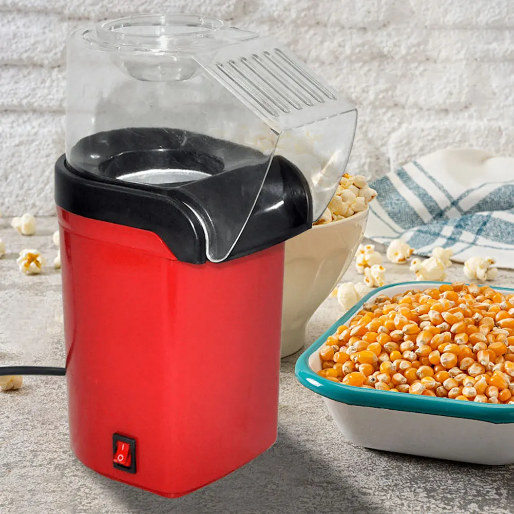 MESIN Automatic Electric Pop Corn Maker Hot Air Corn Machine | Shopee ...