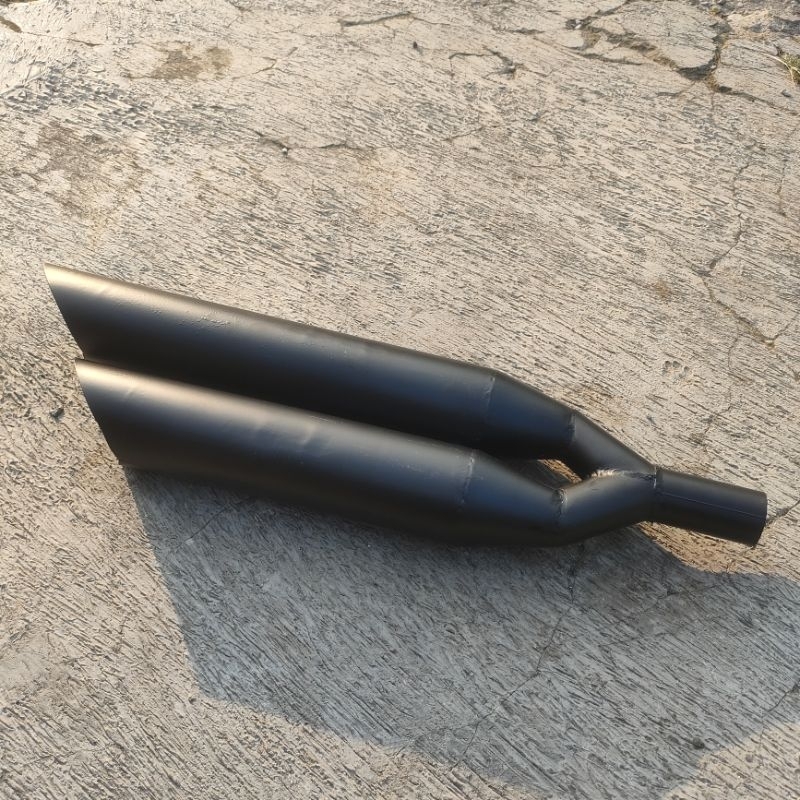 Japstyle bamboo pointed bomber japstyle motorbike exhaust | Shopee ...
