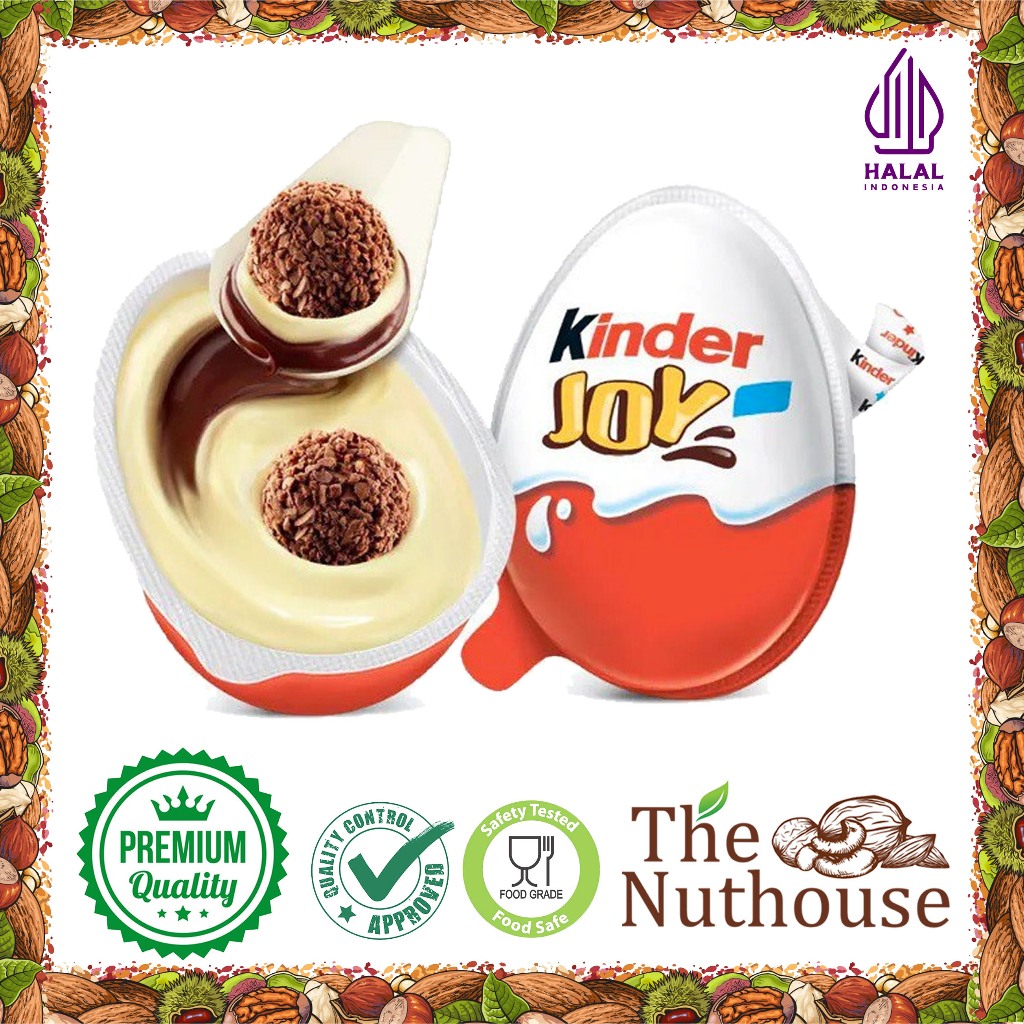 Kinder Joy with Surprise Kinderjoy Crispy Imitation Chocolate in Cream ...