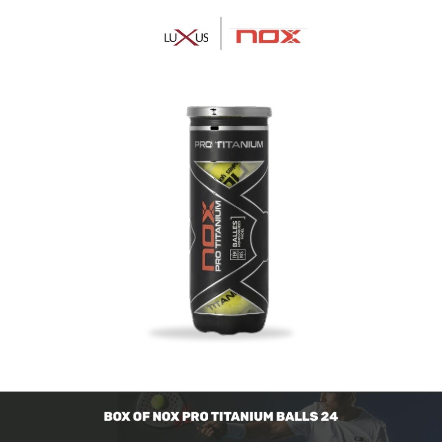 [NEW Original] Nox Pro Titanium Pack 24 Padel Ball | Shopee Philippines