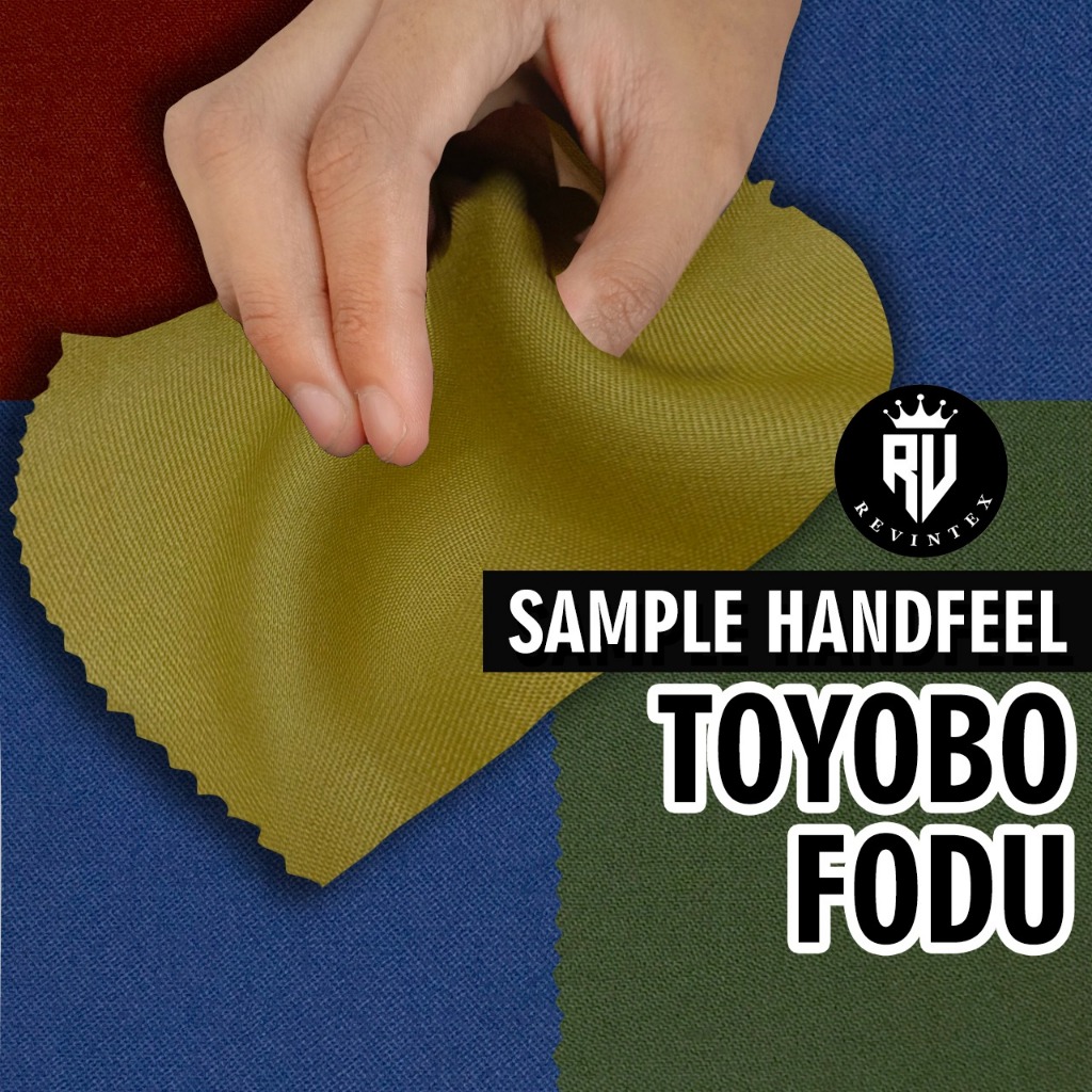 Sample Handfeel Fabric Toyobo Fodu - REVINTEX BANDUNG | Shopee Philippines