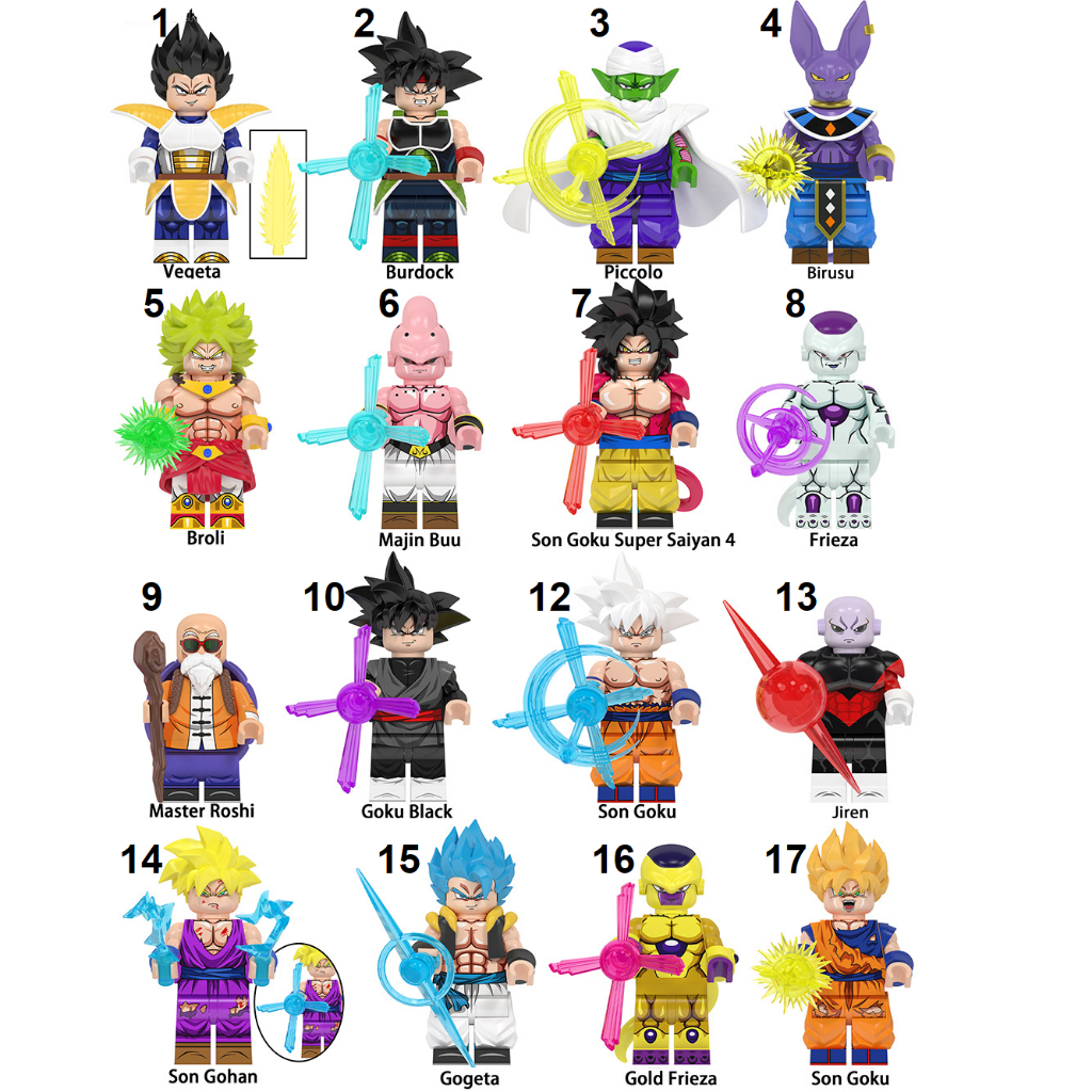 Dragon Ball Son Goku Gohan Vegeta Broli Super Saiyan Piccolo Pikoro ...