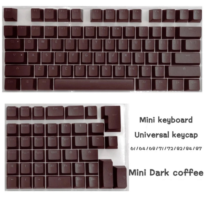 Custom Backlit Keycaps Set for Compact Keyboard | Pbt Doubleshot | Oem ...