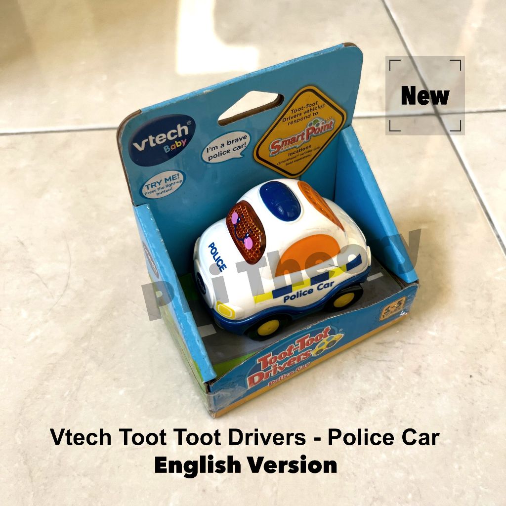 Vtech Toot Toot Drivers - Police Car (English) / Electric Police Car ...
